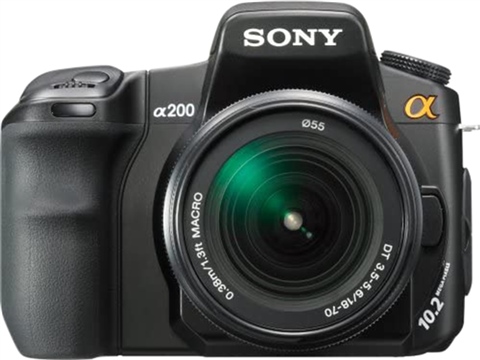 Sony Alpha 200 DSLR-A200 10.2M (Body Only), B - CeX (AU): - Buy, Sell ...