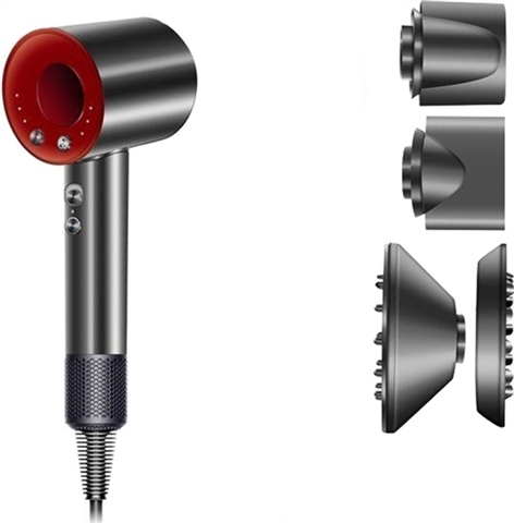 Dyson Supersonic HD03 Hair Dryer (4 Attachments) - Iron/Red, B - CeX ...