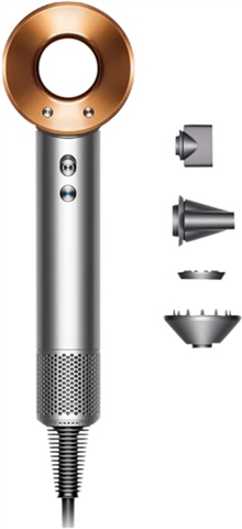 Dyson Supersonic HD03 Hair Dryer (4 Attachments) - Nickel/Copper, A ...