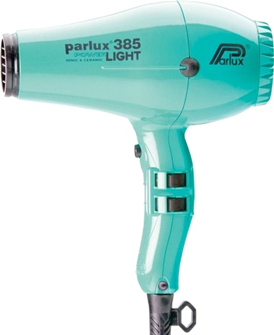 Parlux 385 Power Light Ceramic Ionic Hair Dryer - Aqua, B - CeX (AU ...