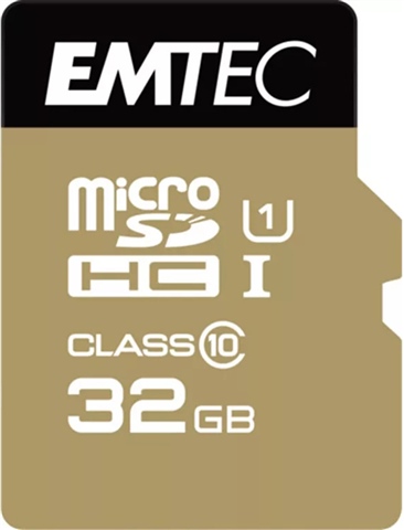 EMTEC Gold+ 32GB C10 U1 microSDHC - CeX (AU): - Buy, Sell, Donate