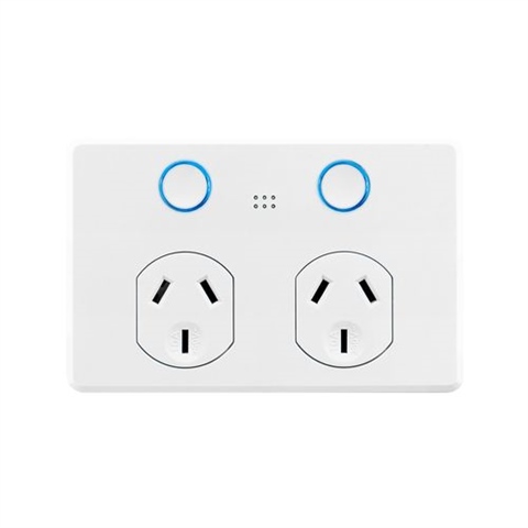Deta Grid Connect Smart Double Touch Power Point - White, B - CeX (AU ...