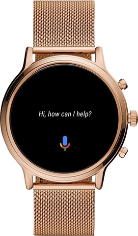 Fossil Gen 5 Julianna HR FTW6062 Smartwatch - Gold/Stainless Steel Mesh ...