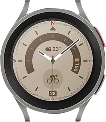 Samsung Galaxy Watch5 Pro 45mm 4G (SM-R925) NO STRAP - Gray Titanium, C ...