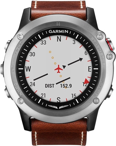 Garmin D2 Bravo Pilot Watch - Black/Leather Brown, B - CeX (AU): - Buy ...