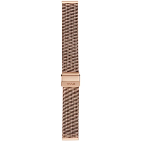 Fossil S181375 18mm Mesh Strap - Rose Gold Stainless Steel - CeX (AU ...