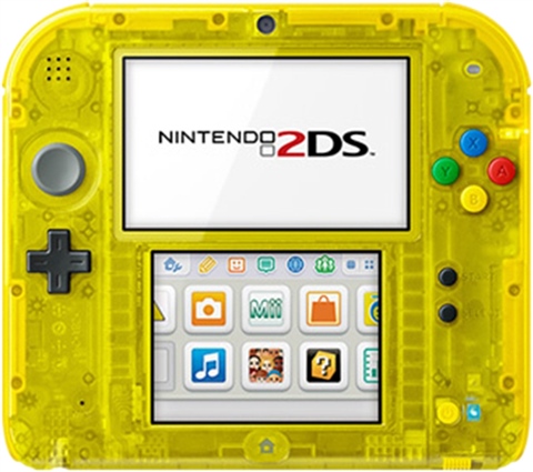 Nintendo 2DS Transparent Yellow, Unboxed - CeX (AU): - Buy, Sell, Donate
