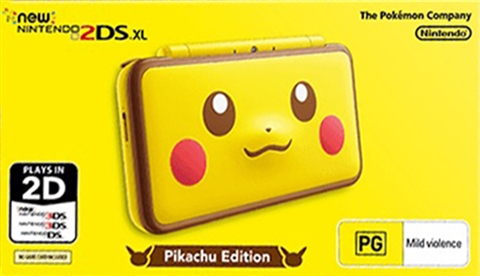NEW 2DS XL, W/ AC Adapter, Pikachu Edition, Boxed - CeX (AU): - Buy ...