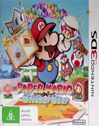 Paper Mario Sticker Star - CeX (AU): - Buy, Sell, Donate