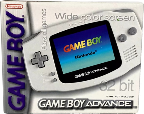 Game Boy Advance Console, Arctic White, Boxed - CeX (AU): - Buy, Sell ...