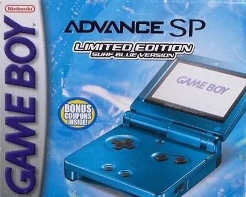 Game Boy Advance SP AGS-101 Console, Surf Blue, Boxed - CeX (AU): - Buy ...