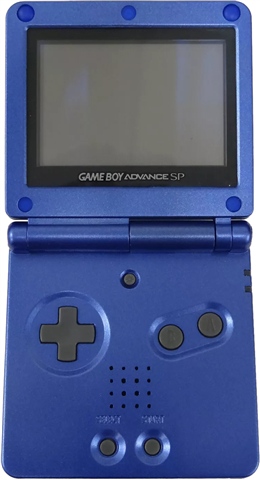 Game Boy Advance SP AGS-001 Console, Cobalt Blue, Unboxed - CeX (AU ...