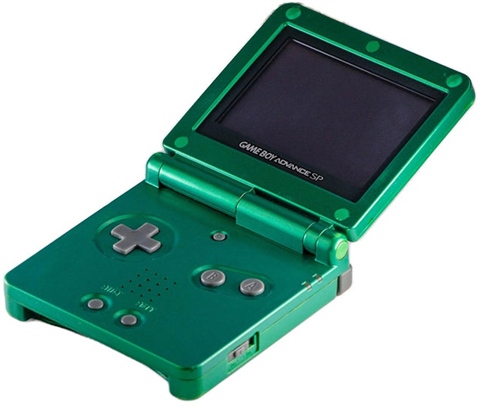 Game Boy Advance SP AGS-001 Console, Emerald, Unboxed - CeX (AU): - Buy ...