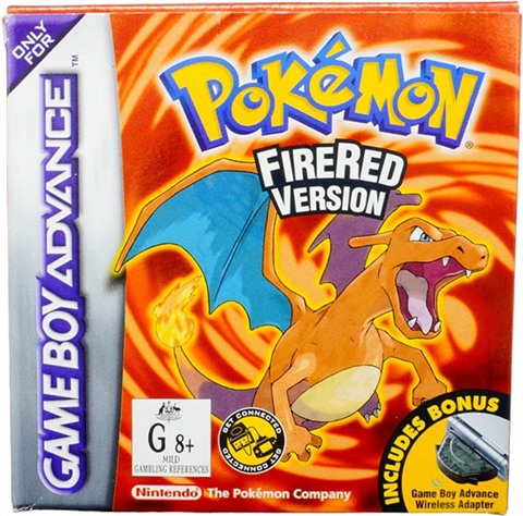 Pokemon Fire Red (No Wireless Adaptor), Unboxed - CeX (AU): - Buy, Sell ...