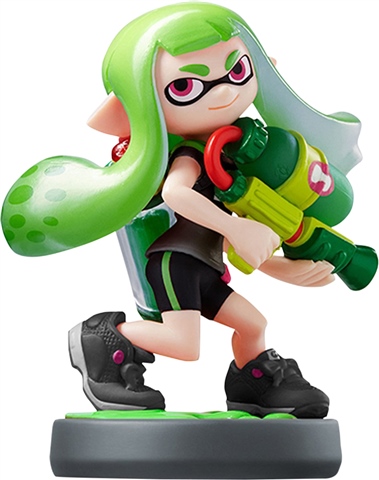 Nintendo Amiibo Splatoon Inkling Girl (Lime Green) Figure - CeX (AU ...