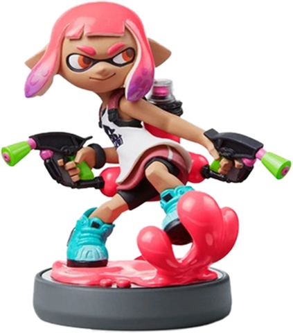 Nintendo Amiibo Splatoon 2 Inkling Girl (Neon Pink) Figure - CeX (AU ...