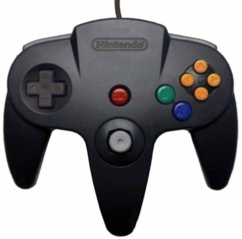 Nintendo 64 Official Black Controller - CeX (AU): - Buy, Sell, Donate