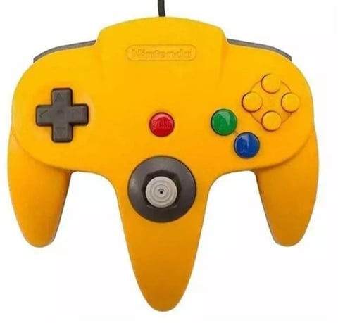 Nintendo 64 Official Yellow Controller - CeX (AU): - Buy, Sell, Donate