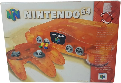 Nintendo 64 Console, Fire Orange, Boxed - CeX (AU): - Buy, Sell, Donate