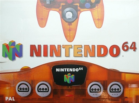Nintendo 64 Console, Fire Orange W/Expansion Pak, Boxed - CeX (AU ...