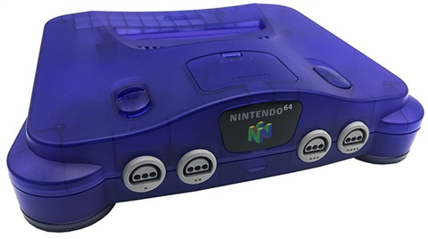 Nintendo 64 Console, Grape Purple W/Expansion Pak, Unboxed - CeX (AU ...