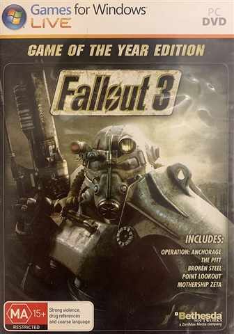 Fallout 3 GOTY Ed (SN) (18) - CeX (AU): - Buy, Sell, Donate