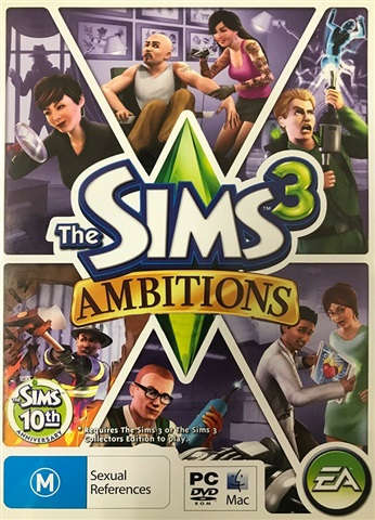 Sims 3, Ambitions *No DLC* (S) - CeX (AU): - Buy, Sell, Donate