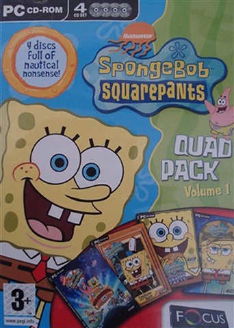 Spongebob Squarepants Quad Pack - CeX (AU): - Buy, Sell, Donate