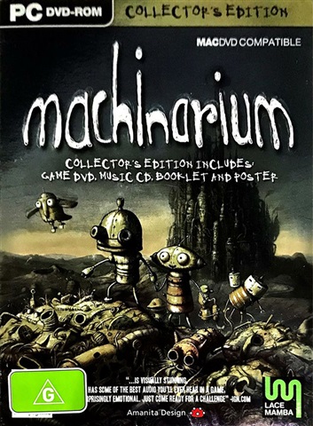 Machinarium: Collector's Ed - CeX (AU): - Buy, Sell, Donate
