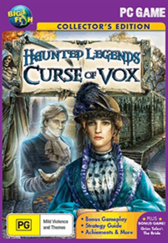 Haunted Legends: The Curse of Vox Collector's Edition - CeX (AU): - Buy ...
