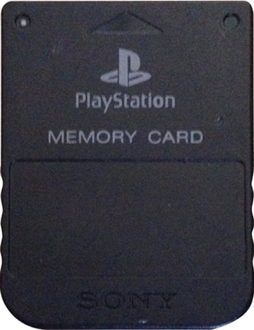 Sony Playstation Official Memory Card, Black - CeX (AU): - Buy, Sell ...