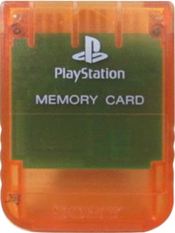 Sony Playstation Official Memory Card, Candy Orange - CeX (AU): - Buy ...