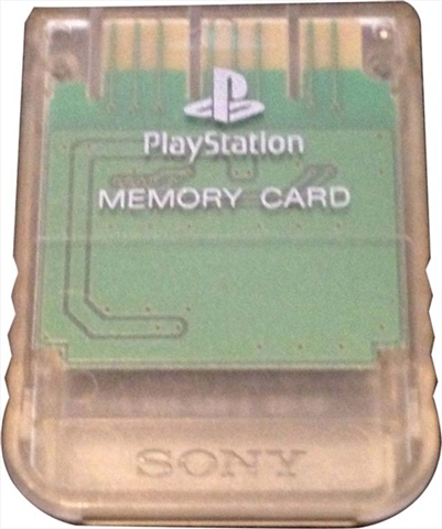 Sony Playstation Official Memory Card, Crystal - CeX (AU): - Buy, Sell ...