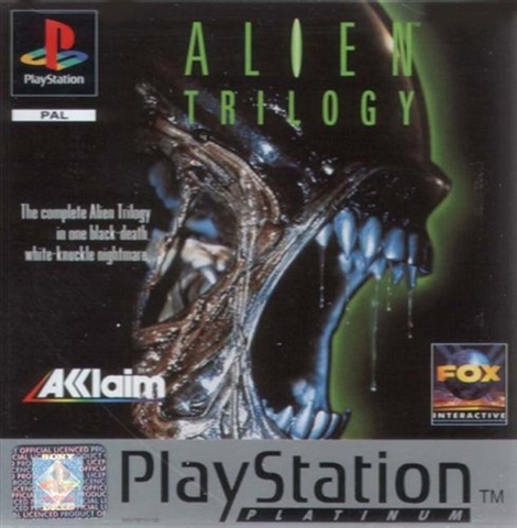 Alien Trilogy, Platinum Ed., w/ Manual, Boxed - CeX (AU): - Buy, Sell ...