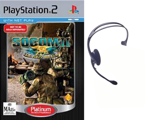Socom II (With Headset) - CeX (AU): - Buy, Sell, Donate