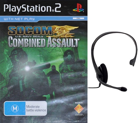 Socom - Combined Assault (With Headset) - CeX (AU): - Buy, Sell, Donate