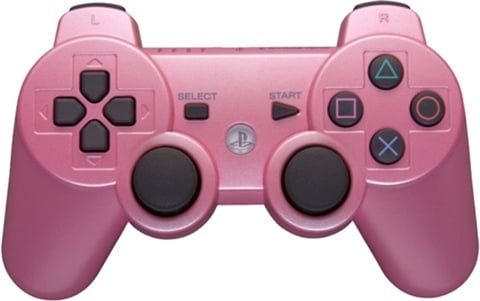 PS3 Official DualShock 3 Pink Controller, B - CeX (AU): - Buy, Sell, Donate