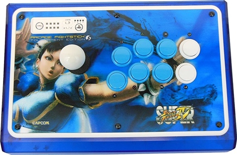 Mad Catz Super Street Fighter IV Tournament Ed. S Fight Stick (Chun Li ...
