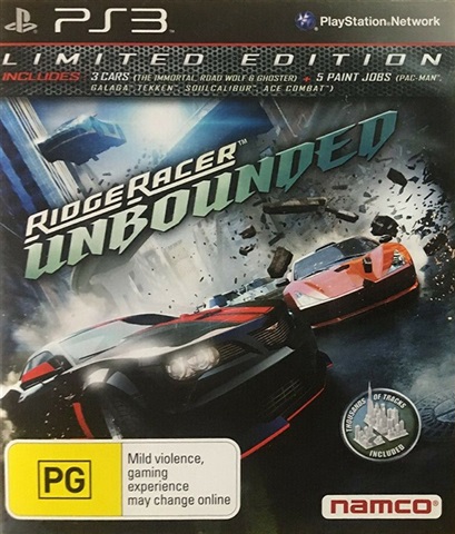 Ridge Racer Unbounded: LE - CeX (AU): - Buy, Sell, Donate