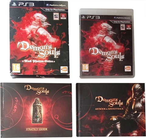 Demon's Souls Black Phantom Ed. w/Artbook, Guide & OST - CeX (AU ...