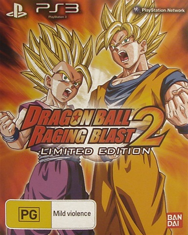 Dragon Ball Raging Blast 2 LE - CeX (AU): - Buy, Sell, Donate