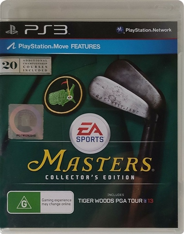 Tiger Woods PGA Tour 13: Masters CE - CeX (AU): - Buy, Sell, Donate