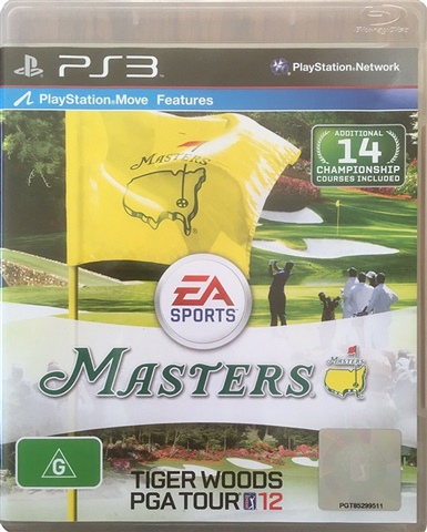 Tiger Woods PGA Tour 12 Masters - CeX (AU): - Buy, Sell, Donate