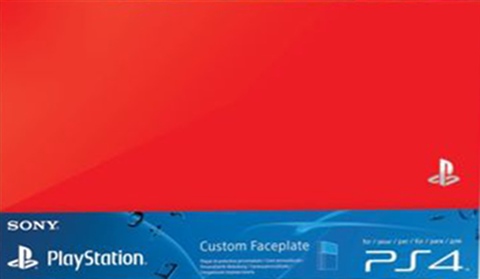 PS4 Official Custom Faceplate Red - CeX (AU): - Buy, Sell, Donate