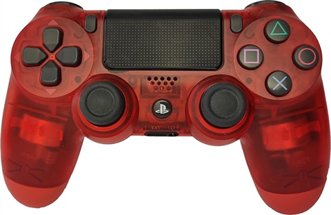 PS4 Official Dual Shock 4 Crystal Red Controller V2) - CeX (AU): - Buy ...