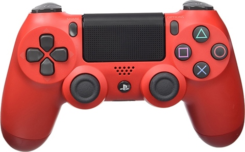 PS4 Official DualShock 4 Red Controller (V2), B - CeX (AU): - Buy, Sell ...