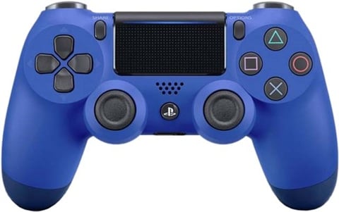 PS4 Official DualShock 4 Blue Controller (V2), C - CeX (AU): - Buy ...
