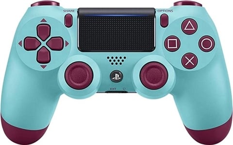 PS4 Official DualShock 4 Berry Blue Controller (V2), C - CeX (AU ...