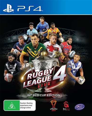 Rugby League Live 4 - World Cup Edition - CeX (AU): - Buy, Sell, Donate