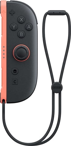 Nintendo Switch 2 Joy-Con 2 (R) Black & Light Red, + Strap, A - CeX (AU ...